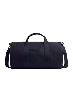 COACH Theo Monogram Duffle Bag - Midnight Navy