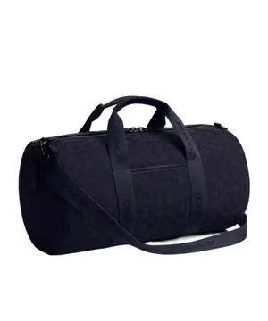 COACH Theo Monogram Duffle Bag - Midnight Navy