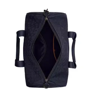 COACH Theo Monogram Duffle Bag - Midnight Navy