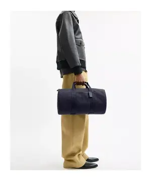 COACH Theo Monogram Duffle Bag - Midnight Navy