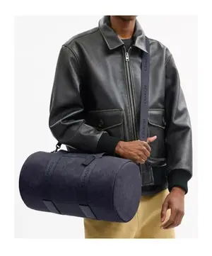COACH Theo Monogram Duffle Bag - Midnight Navy