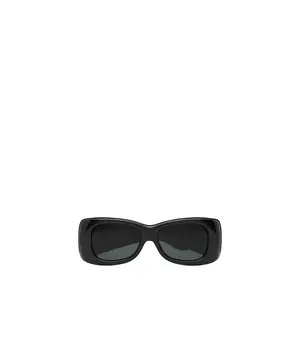 Saint Laurent Oversized Frame Sunglasses - Black