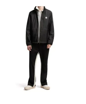 Moncler Arrakis Logo Patch Zip-up Jacket