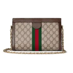 Gucci Ophidia Medium Shoulder Bag - Nude