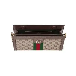 Gucci Ophidia Medium Shoulder Bag - Nude