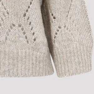 Peserico Perforated High-neck Knitwear