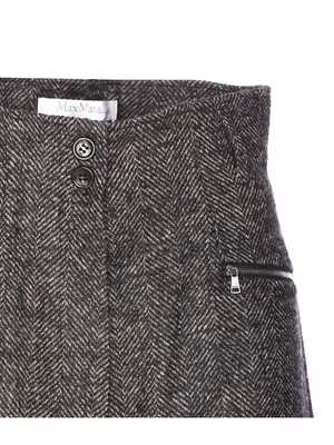 Max Mara Bolzano Wool Blend Shorts