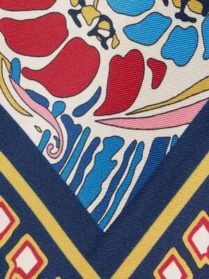 La DoubleJ Printed Shirt - Blue