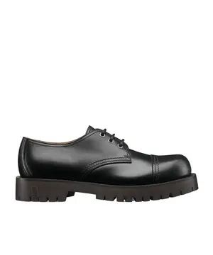 Dior Round Toe Lace-up Shoes