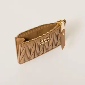 Miu Miu Logo-lettering Zipped Cardholder