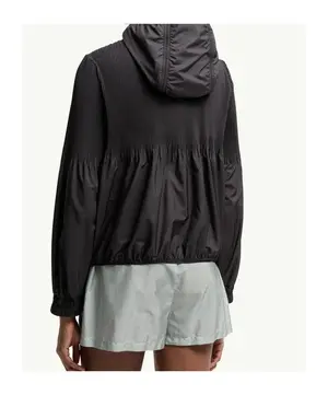 Moncler Anemone Pleated Hooded Jacket