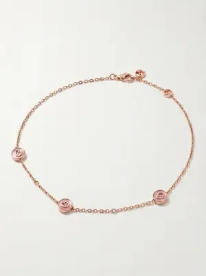Gucci Interlocking G Chain Necklace - Yellow