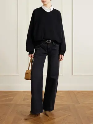 Citizens Of Humanity Nora Straight Leg Jeans - Black