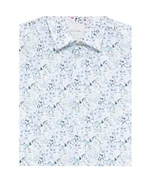 Paul Smith Floral Shirt - White