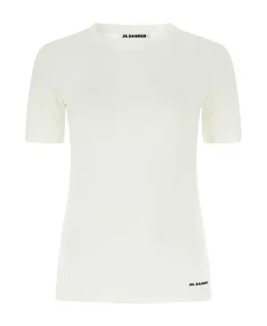 JIL SANDER Logo Printed Crewneck T-shirt