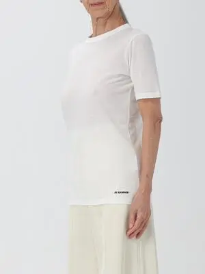 JIL SANDER Logo Printed Crewneck T-shirt