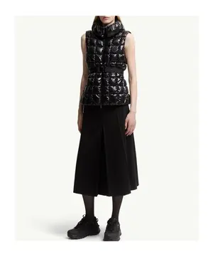 Moncler Emilion Quilted Down Vest - Black