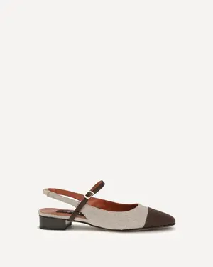 CAREL Oceano Buckle Fastened Ballerinas - Nude