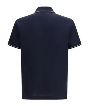 FERRAGAMO Collared Short-sleeved Polo Shirt