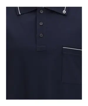 FERRAGAMO Collared Short-sleeved Polo Shirt