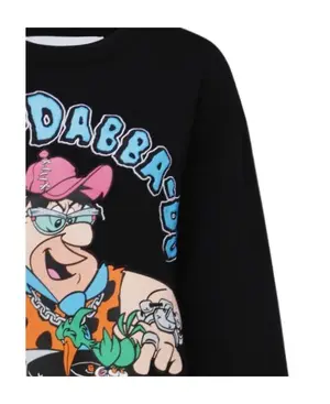 Moschino Graphic Print Crewneck Sweatshirt