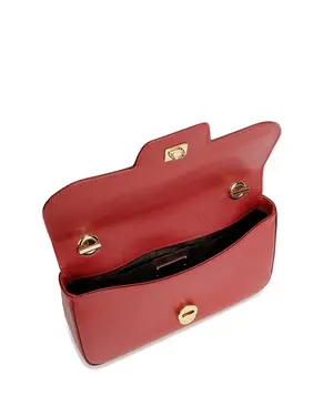 FERRAGAMO Gancini Logo Shoulder Bag