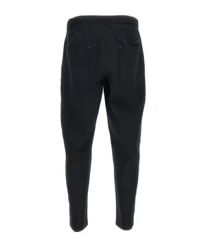AND WANDER Pleated Tapered Leg Pants With Belted Waist