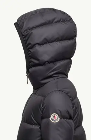 Moncler Hooded Down Jacket - Black