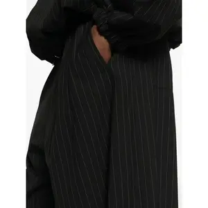 THE FRANKIE SHOP Pinstriped Relaxed Fit Trousers