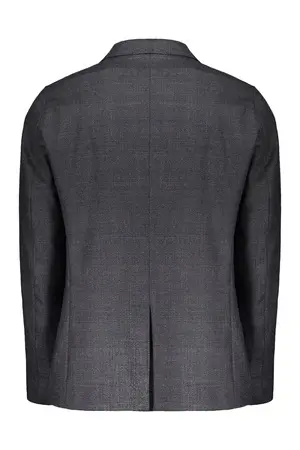 Herno Single-breasted Blazer - Grey
