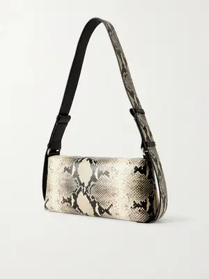 Erdem East West Bloom Shoulder Bag - Nude