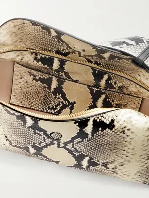 Erdem East West Bloom Shoulder Bag - Nude