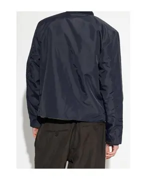 Officine Générale Zip-fastening Bomber Jacket - Black