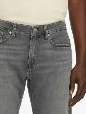 FRAME Mid-rise Straight-leg Jeans - Black