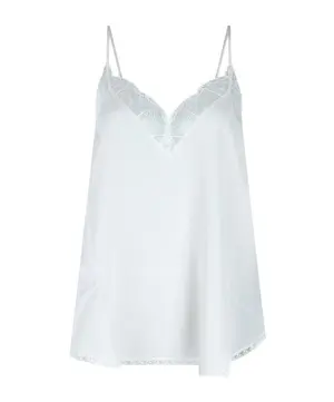 Zadig&Voltaire Zadig & Voltaire Lace Trim Sleeveless Top No