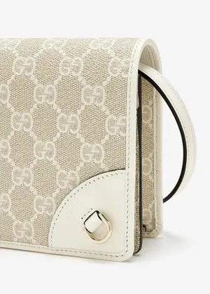 Gucci Gg Emblem Super Mini Shoulder Bag