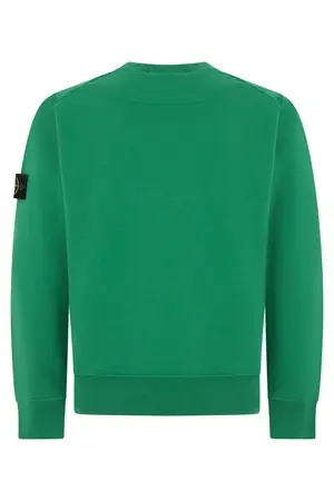 Stone Island Logo Patch Crewneck Sweatshirt - No