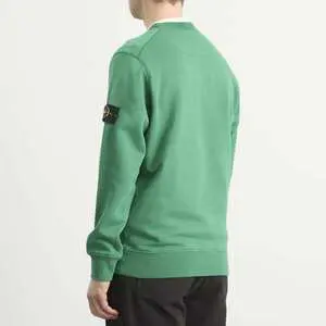 Stone Island Logo Patch Crewneck Sweatshirt - No