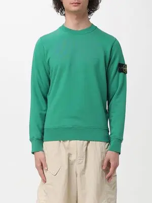 Stone Island Logo Patch Crewneck Sweatshirt - No