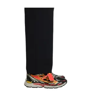 Off-White Be Right Back" Lace-up Sneakers - Black