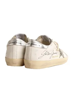GOLDEN GOOSE Superstar Sneakers With Glitter And Swarovski Crystals - Nude