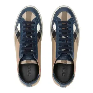 Burberry Low-top Sneakers With Signature Check