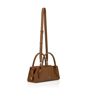 CHRISTIAN LOUBOUTIN Top Handle Shoulder Bag - Brown