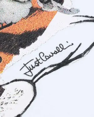 Just Cavalli Round Collar Logo T-shirt