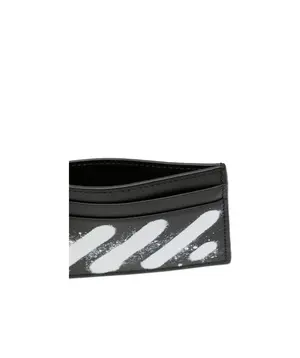 Off-White Diag-spray Card Holder