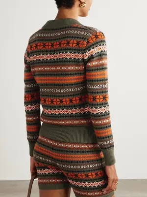Bally Wool Jacquard Knit Polo Shirt