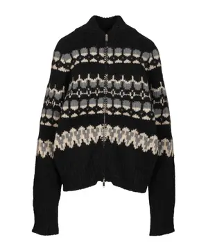 Barena Venezia Zipped Cardigan - Black