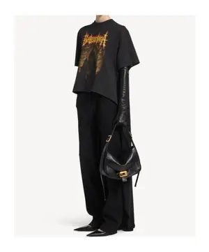 Balenciaga Train Graphic Print Layered T-shirt