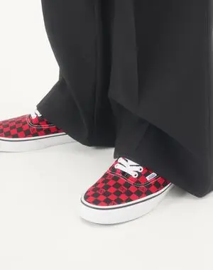 Valentino Garavani X Vans Vlogo Checkerboard Lace-up Sneakers - Multicolor