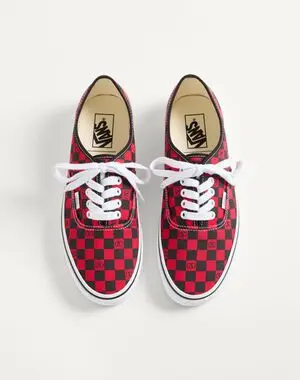 Valentino Garavani X Vans Vlogo Checkerboard Lace-up Sneakers - Multicolor